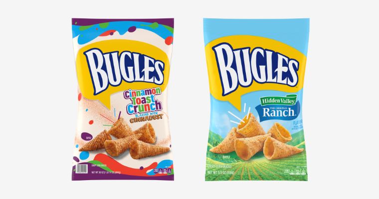 A look back at Bugles' most iconic flavors through the decades - General Mills